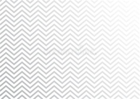 Abstract Seamless White Zig Zag Line Pattern On Grey Background Stock