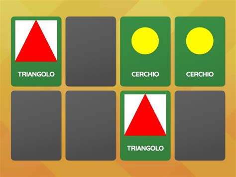 Memory Delle Forme Geometriche Matching Pairs