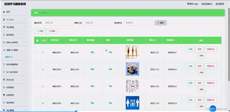 java毕设项目在线学习跟踪系统后台（java vue mybatis maven mysql） java员工在线学习进度跟进 csdn博客