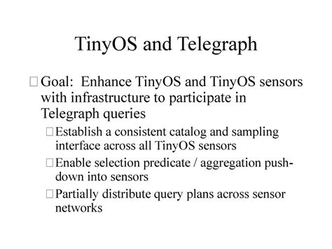 streaming sensor data fjord sensor proxy multiquery eddy ppt download