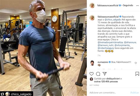 Musculoso Fábio Assunção fala sobre mudança de vida