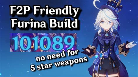 F2P Furina Build STUNNING Damage Utility Genshin Impact YouTube