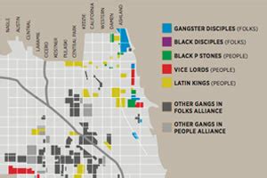 Bloods And Crips Map