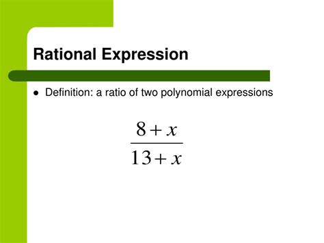 PPT Lesson 8 1 Multiplying And Dividing Rational Expressions
