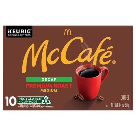 Save On Mccafe Decaf Premium Roast Medium Roast Coffee K Cup Pods Order Online Delivery Food Lion