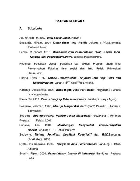 10 Cara Dan Contoh Menulis Daftar Pustaka Untuk Karya Ilmiah