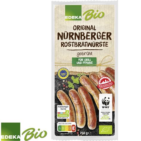 Original Nürnberger Rostbratwürste von Edeka ansehen