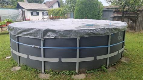 PRODAM OKROGLI MONTAŽNI BAZEN INTEX 549 CM