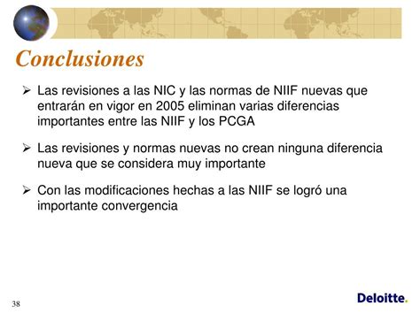 Ppt Modificaciones A Las Normas Internacionales De Informaci N