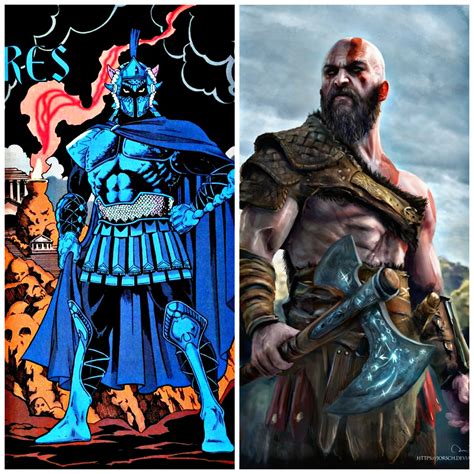 God Of War Kratos Vs Ares