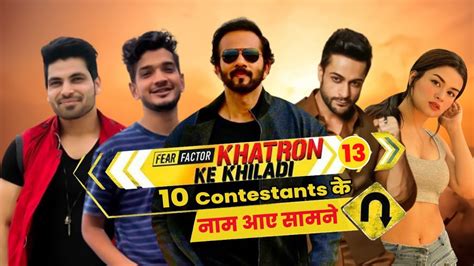 Khatron Ke Khiladi Season Confirmed Contestants Youtube