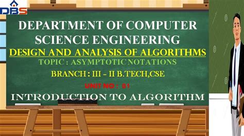 asymptotic notations computer science engineering online education dbsit youtube