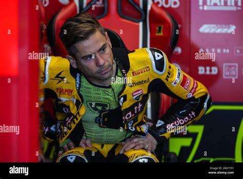 Alvaro Bautista Of Aruba It Racing Ducati Seen During The FIM SBK