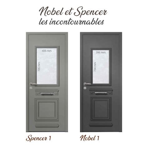 Tradition Portes dentrée monobloc en aluminium Batiproduits