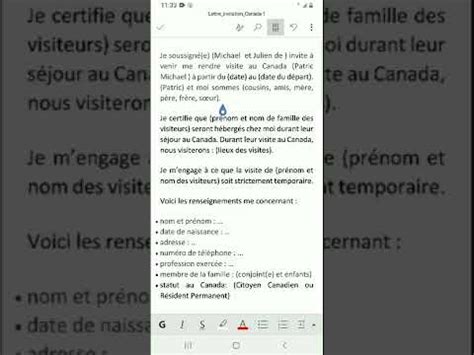 COMMENT REMPLIR UNE LETTRE D INVITATION CANADIENNE FACILE À OBTENIR