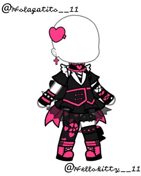 Pin On Gacha Outfits