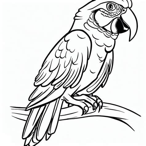 Desenho De Arara Vermelha Para Colorir Tudodesenhos Images And Photos