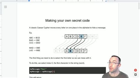 python 3 cyphers ascii ord chr youtube
