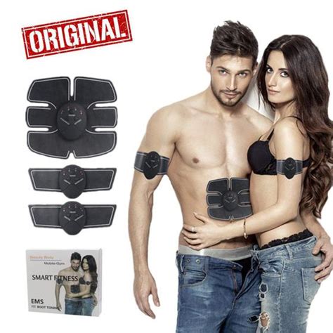 Aparelho Tonificador Muscular Estimulador Abdominal Elétrico Fitness