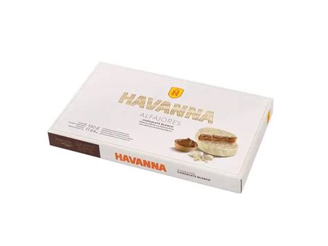 Caixa Alfajores De Chocolate Branco Havanna 6 Unidades Havanna