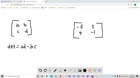 ⏩solved determine whether each matrix is invertible by finding the… numerade