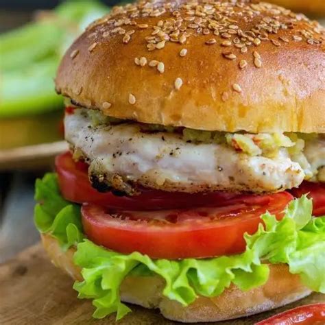 Chicken Burger Recipe Recipesallday