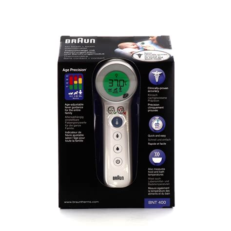 Thermom Tre Sans Contact Contact Frontal Bnt Braun