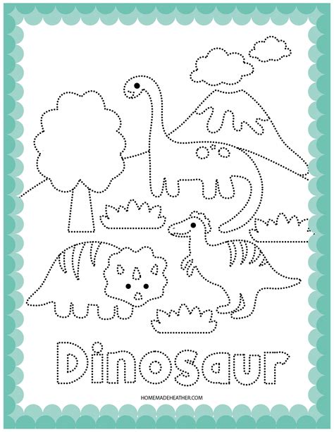 Free Dinosaur Activity Printables Homemade Heather