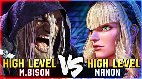 JoeyFGC Babaaaaa Manon VS M Bison Players High Level Gameplay