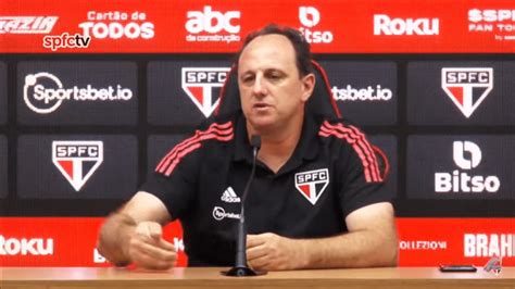 COLETIVA ROGÉRIO CENI AO VIVO Internacional x São Paulo