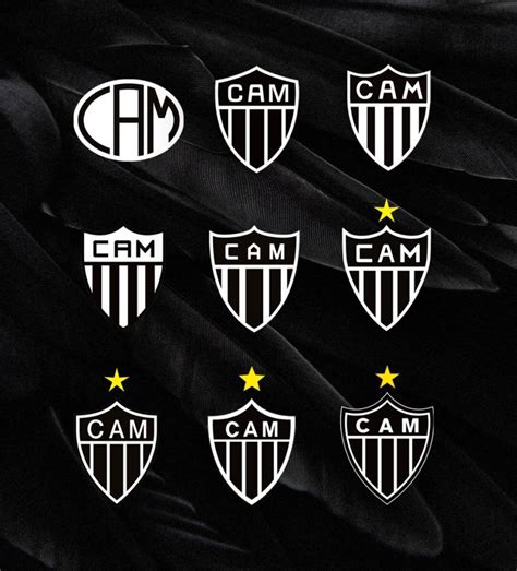 Escudo do Galo 80 Escudo do Galo anos 1980 Clube Atlético