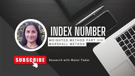index number weighted method weighted aggregative indices marshall method statistics part