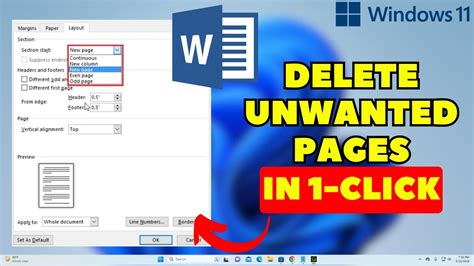 How To Delete Pages In MS Word LATEST GUIDE YouTube