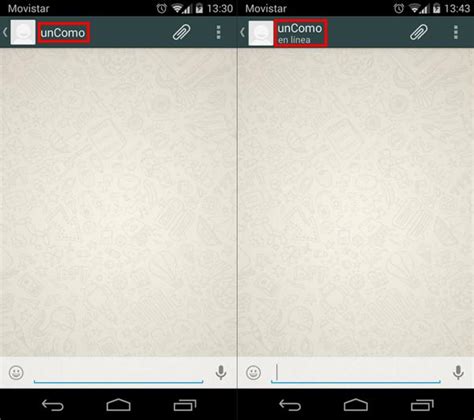 Cómo ocultar la hora de conexión en WhatsApp para Android