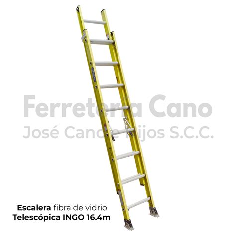 Escalera de extensión fibra vidrio Inco 16 Ferretería Cano