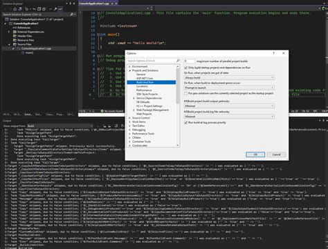 c why does the setting msbuild project build output verbosity have no effect stack overflow