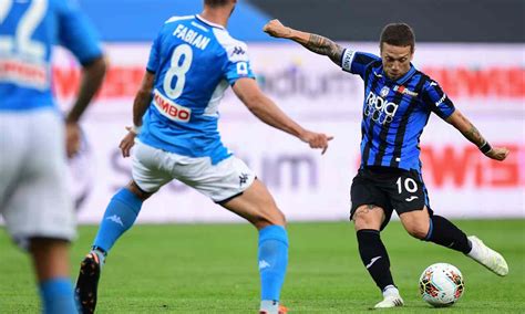 PAGELLE TABELLINO ATALANTA NAPOLI Gomez Geniale Male Politano