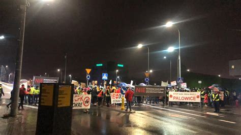 Mieszka Cy Katowic Protestowali Przeciwko Budowie Cpk L Skie Radio Eska