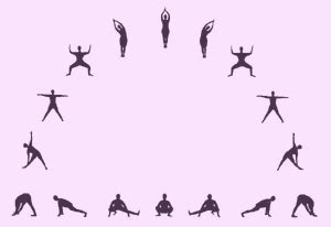 Chandra Namaskar Moon Salutations