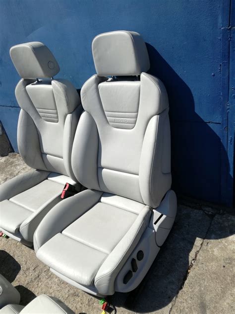 FOTELE SKÓRZANE SKÓRA RECARO AUDI S4 B6 B7 A4 BEŻ 6935294505