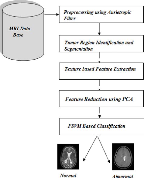 figure 4 from brain tumor detection and classification of mr images using texture features and