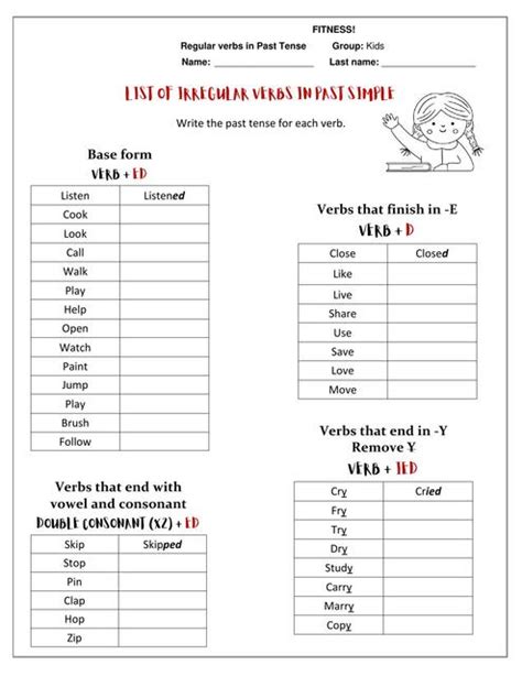 Lista De Verbos Irregulares En Pasado Simple English Activity Laura