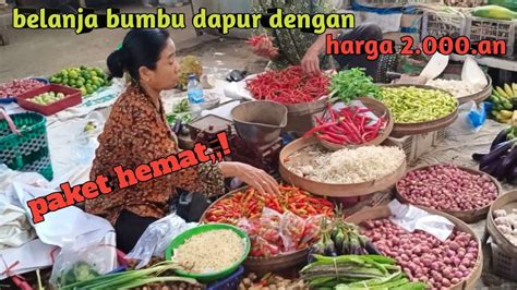 BELANJA BUMBU DAPUR DENGAN HARGA 2 000 AN PAKET HEMAT YouTube