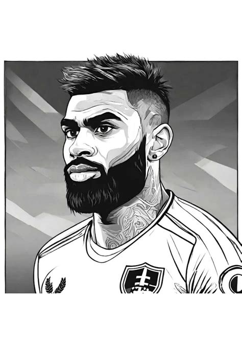 Desenhos Do Gabigol Para Colorir Bora Colorir