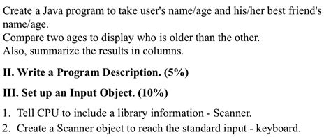 answered create a java program to take user s… bartleby