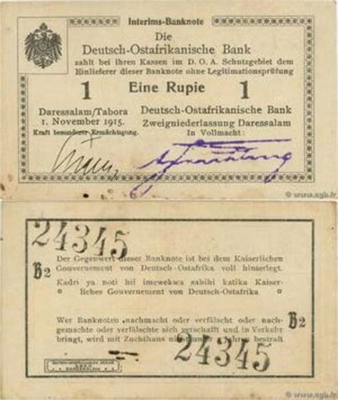 1 Rupie German East Africa Numista
