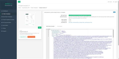 pdf generation with templates and json to pdf api advicement