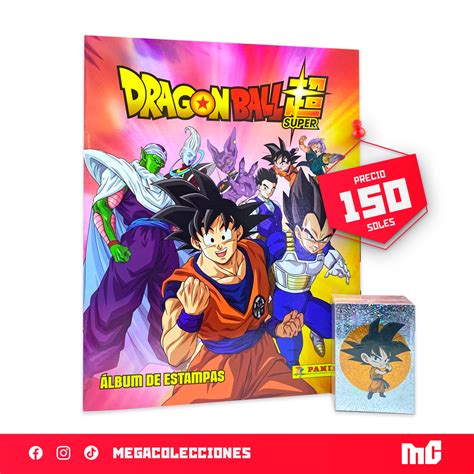 Álbum Dragon Ball Super 2 Panini Set completo de figuras para pegar
