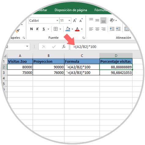 Como Calcular El Porcentaje De Una Cantidad En Excel Printable
