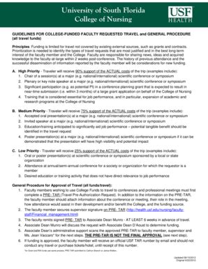 Fillable Online Health Usf Form USF Health University Of South